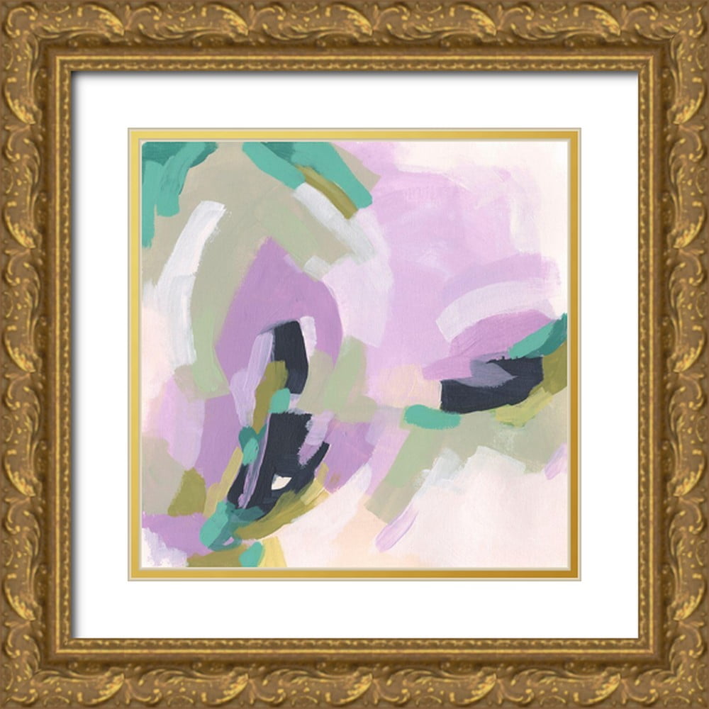 Vess, June Erica 20x20 Gold Ornate Wood Framed with Double Matting ...