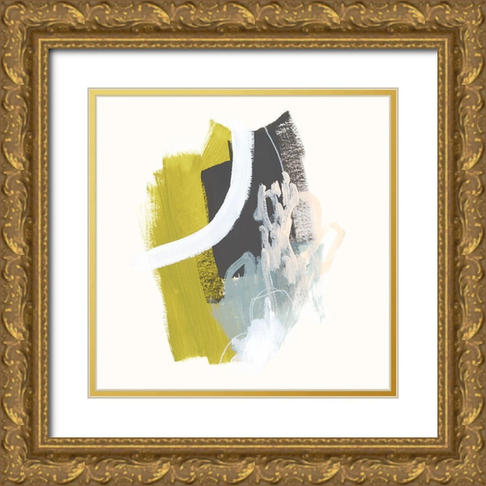 Vess, June Erica 20x20 Gold Ornate Wood Framed with Double Matting ...