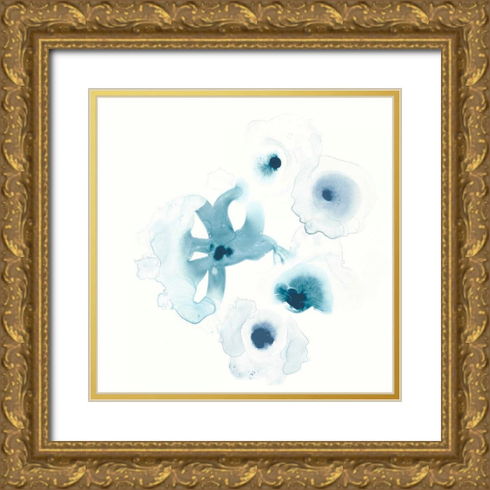Vess, June Erica 20x20 Gold Ornate Wood Framed with Double Matting ...