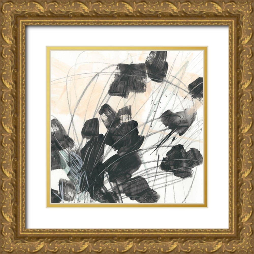 Vess, June Erica 20x20 Gold Ornate Wood Framed with Double Matting ...