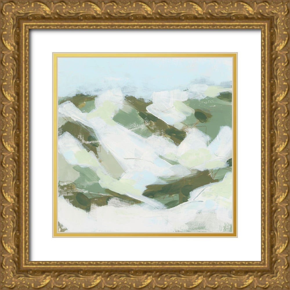 Vess, June Erica 20x20 Gold Ornate Wood Framed with Double Matting ...