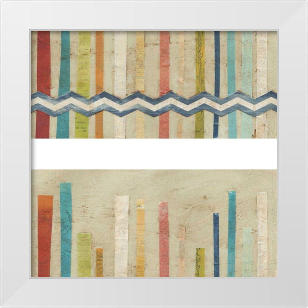 Vess, June Erica 20x20 White Modern Wood Framed Museum Art Print Titled ...