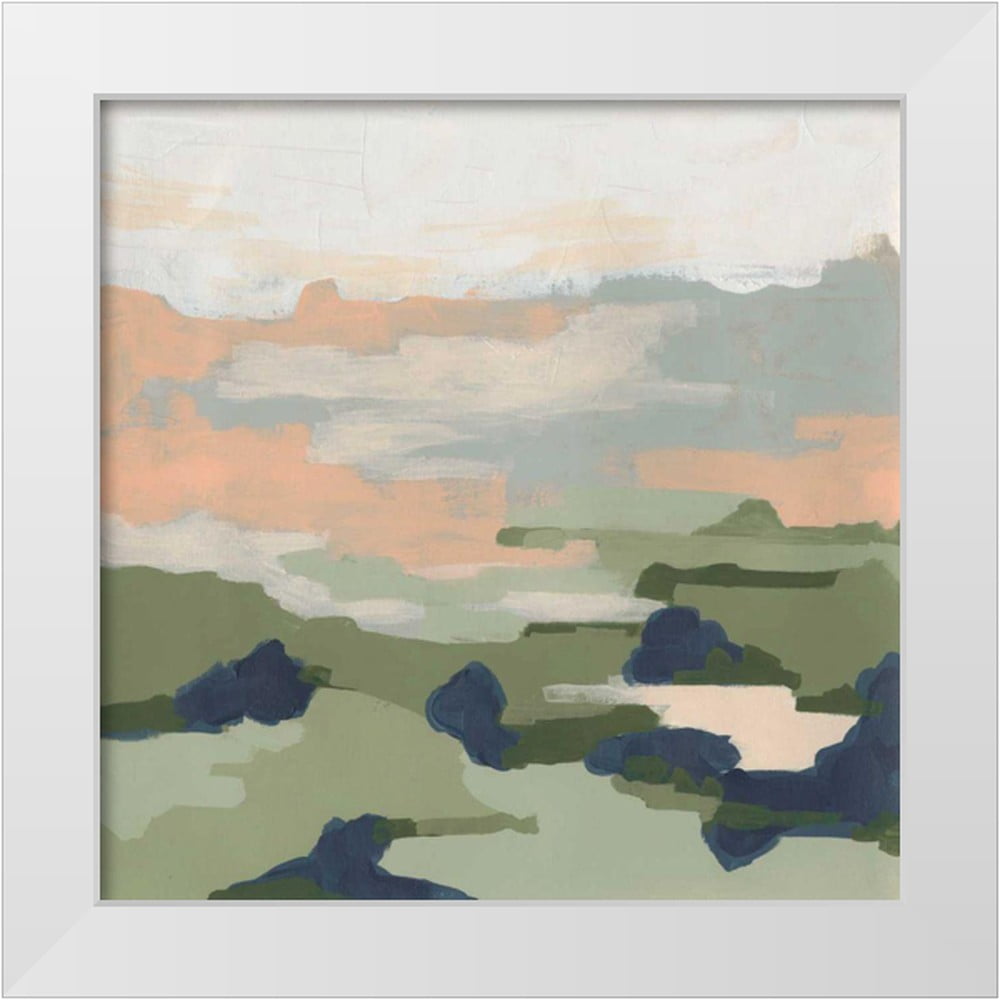 Vess, June Erica 20x20 White Modern Wood Framed Museum Art Print Titled ...