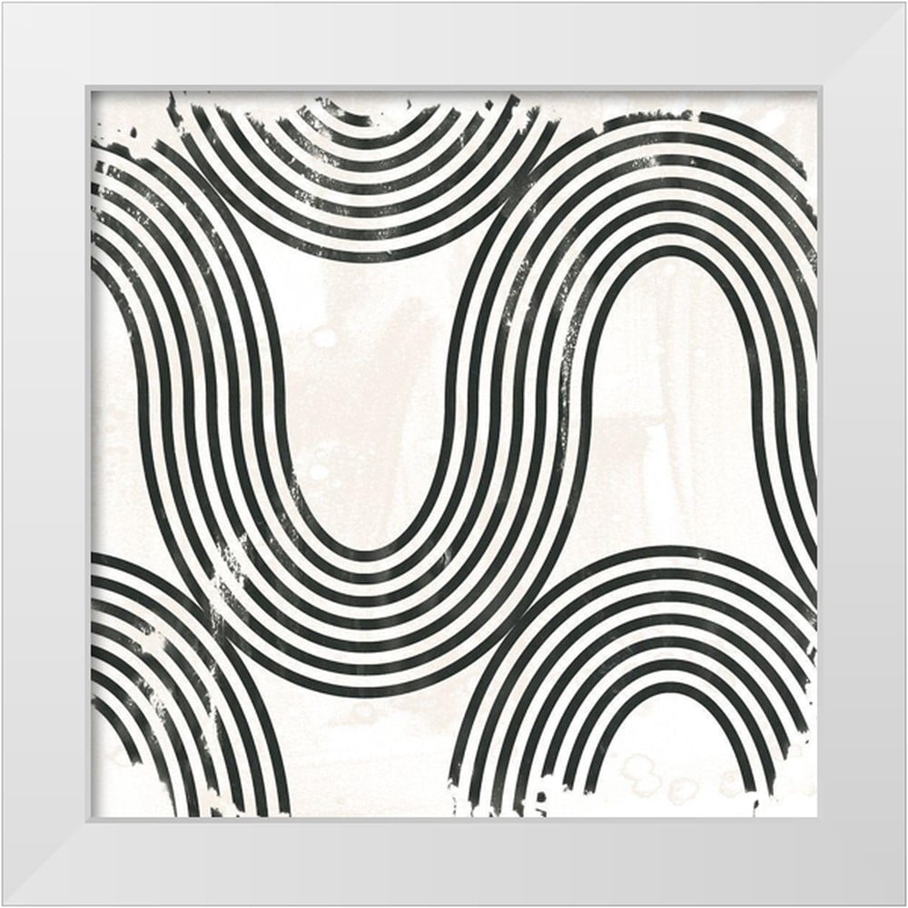 Vess, June Erica 20x20 White Modern Wood Framed Museum Art Print Titled ...