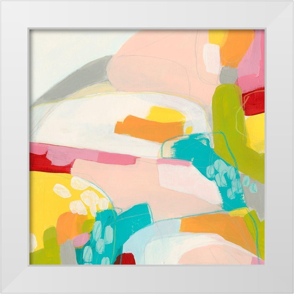 Vess, June Erica 20x20 White Modern Wood Framed Museum Art Print Titled ...