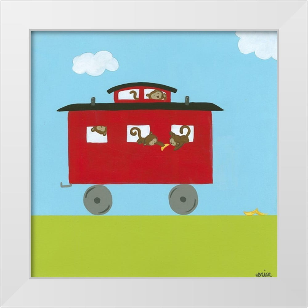 Vess, June Erica 20x20 White Modern Wood Framed Museum Art Print Titled ...