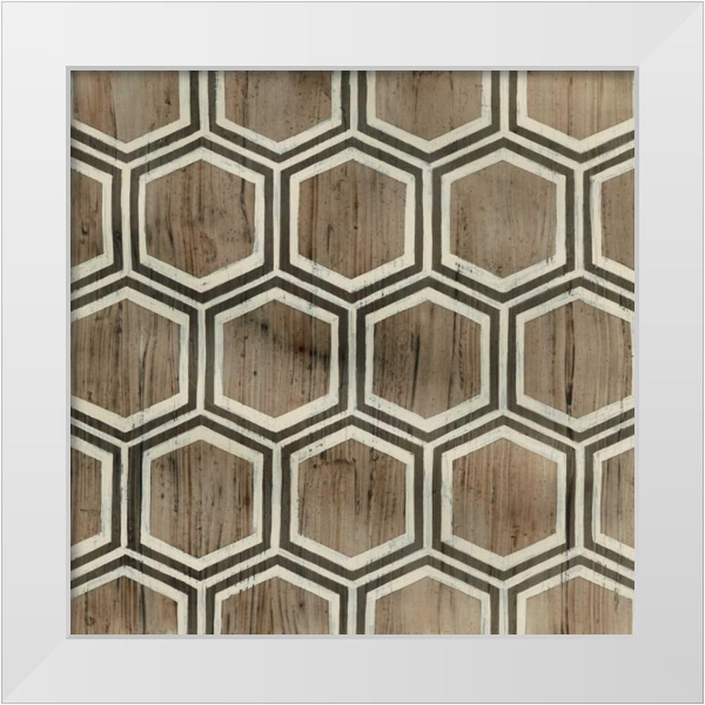 Vess, June Erica 20x20 White Modern Wood Framed Museum Art Print Titled ...