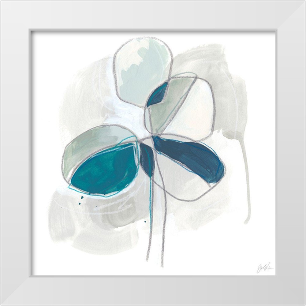 Vess, June Erica 20x20 White Modern Wood Framed Museum Art Print Titled ...