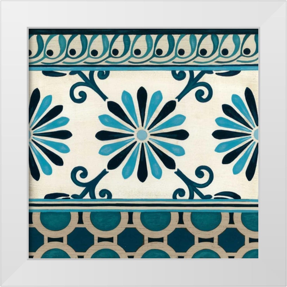 Vess, June Erica 20x20 White Modern Wood Framed Museum Art Print Titled ...