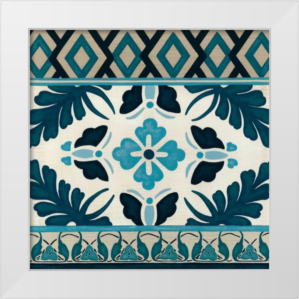 Vess, June Erica 20x20 White Modern Wood Framed Museum Art Print Titled ...