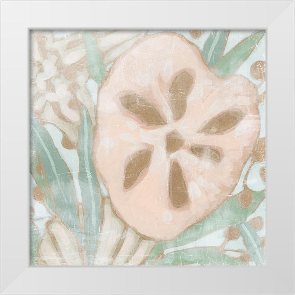 Vess, June Erica 20x20 White Modern Wood Framed Museum Art Print Titled ...