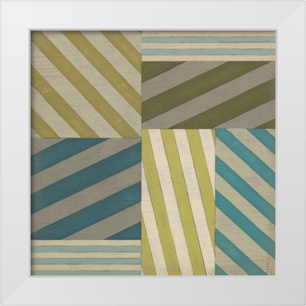 Vess, June Erica 20x20 White Modern Wood Framed Museum Art Print Titled ...