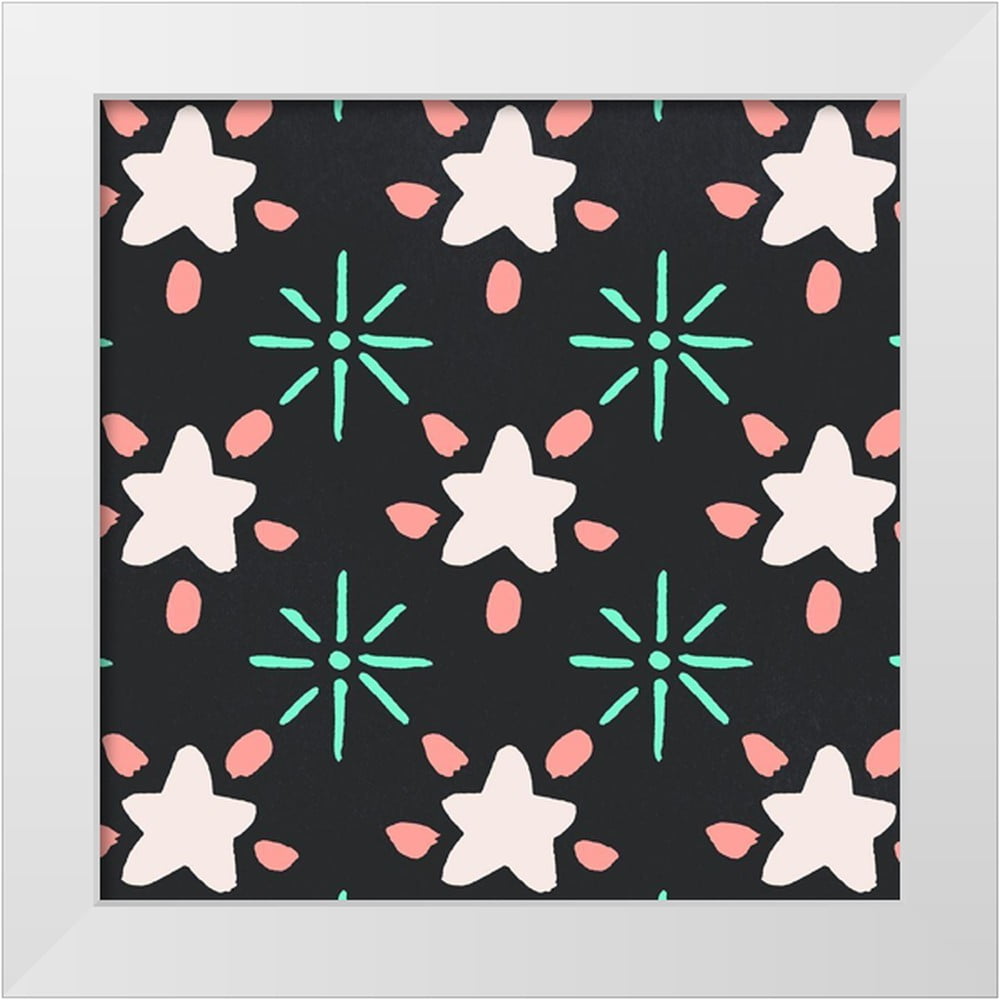 Vess, June Erica 20x20 White Modern Wood Framed Museum Art Print Titled ...