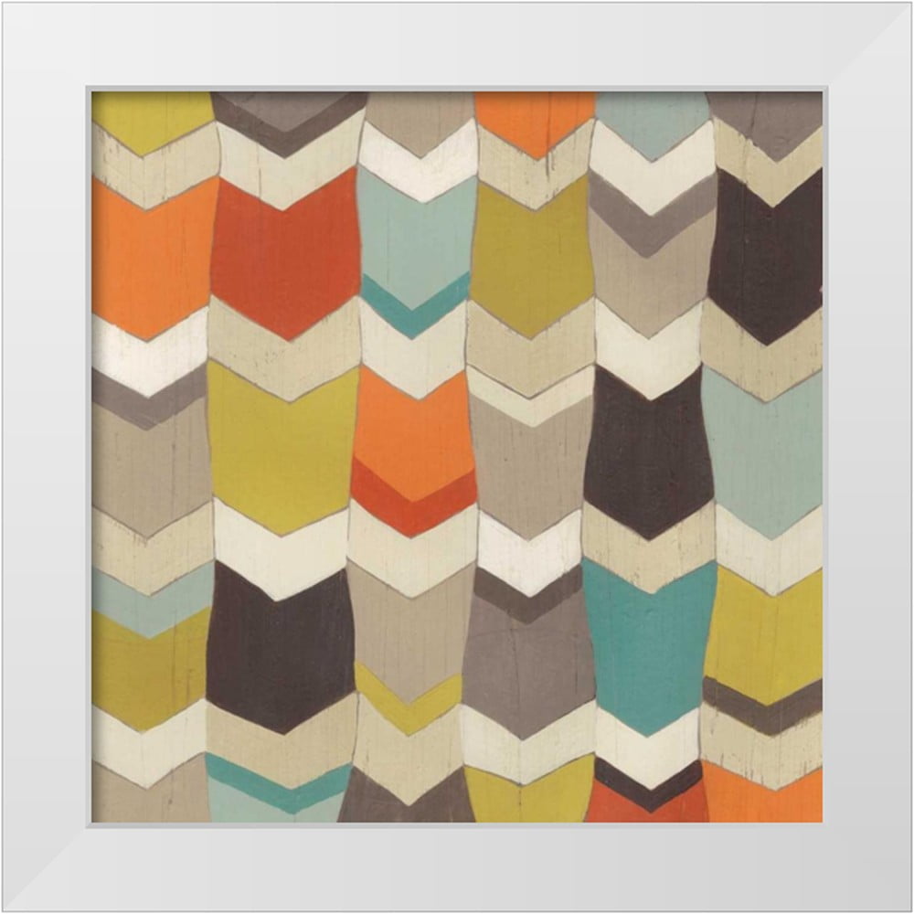 Vess, June Erica 20x20 White Modern Wood Framed Museum Art Print Titled ...