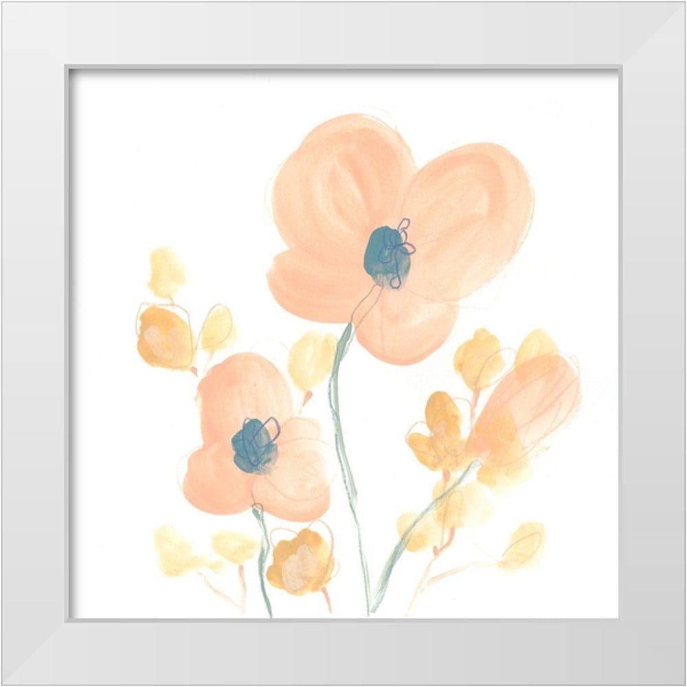 Vess, June Erica 20x20 White Modern Wood Framed Museum Art Print Titled ...