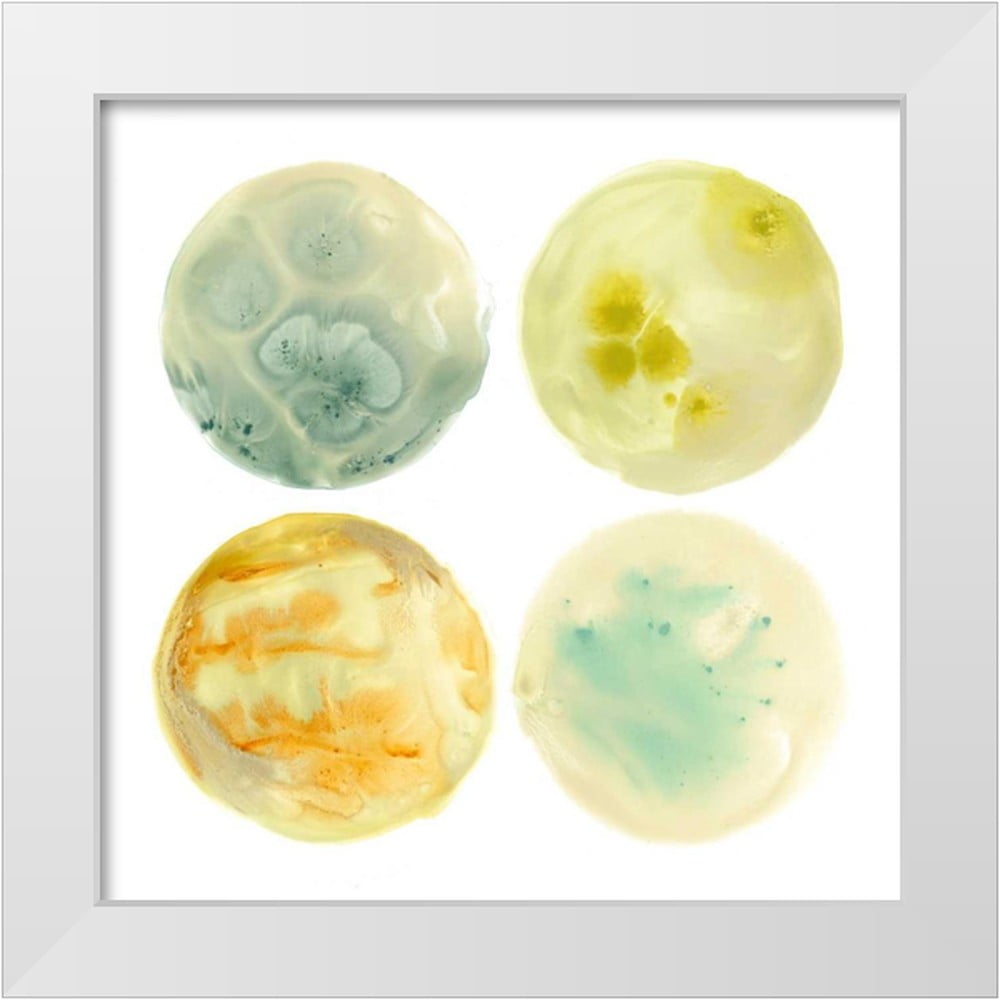 Vess, June Erica 20x20 White Modern Wood Framed Museum Art Print Titled ...