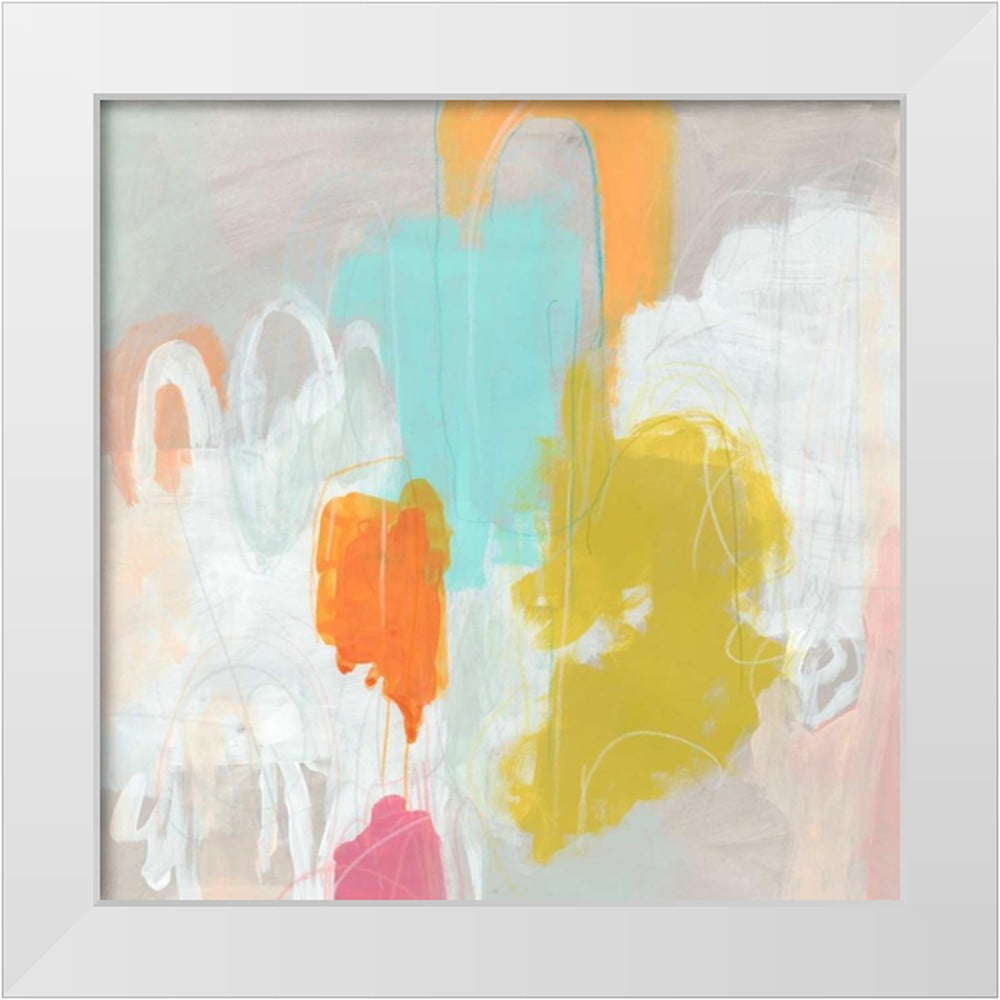 Vess, June Erica 20x20 White Modern Wood Framed Museum Art Print Titled ...