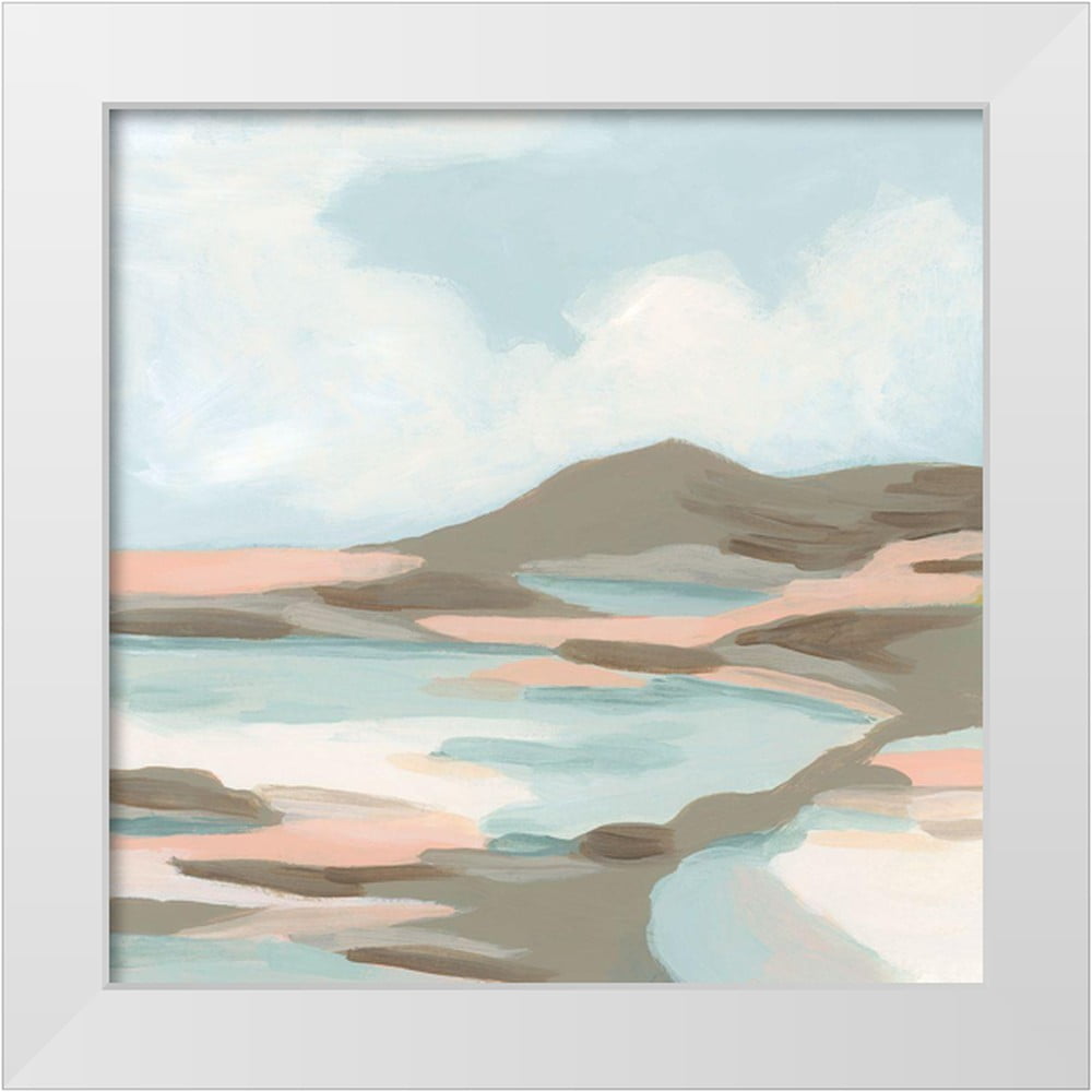 Vess, June Erica 20x20 White Modern Wood Framed Museum Art Print Titled ...