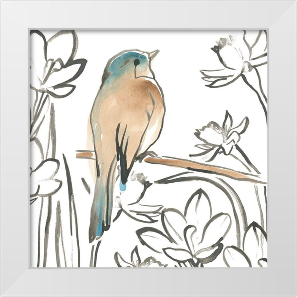 Vess, June Erica 20x20 White Modern Wood Framed Museum Art Print Titled ...