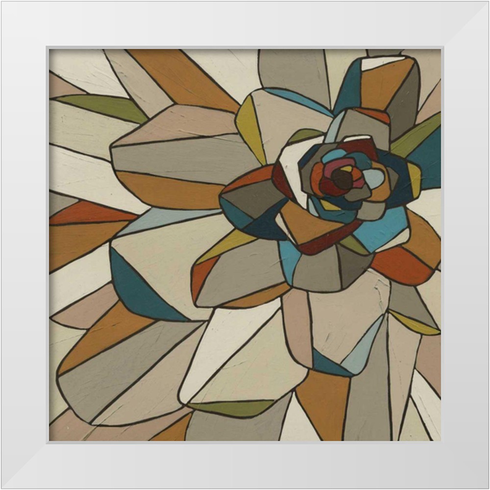 Vess, June Erica 20x20 White Modern Wood Framed Museum Art Print Titled ...