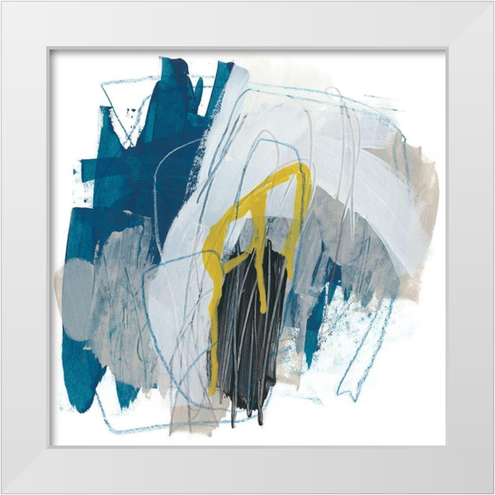 Vess, June Erica 20x20 White Modern Wood Framed Museum Art Print Titled ...