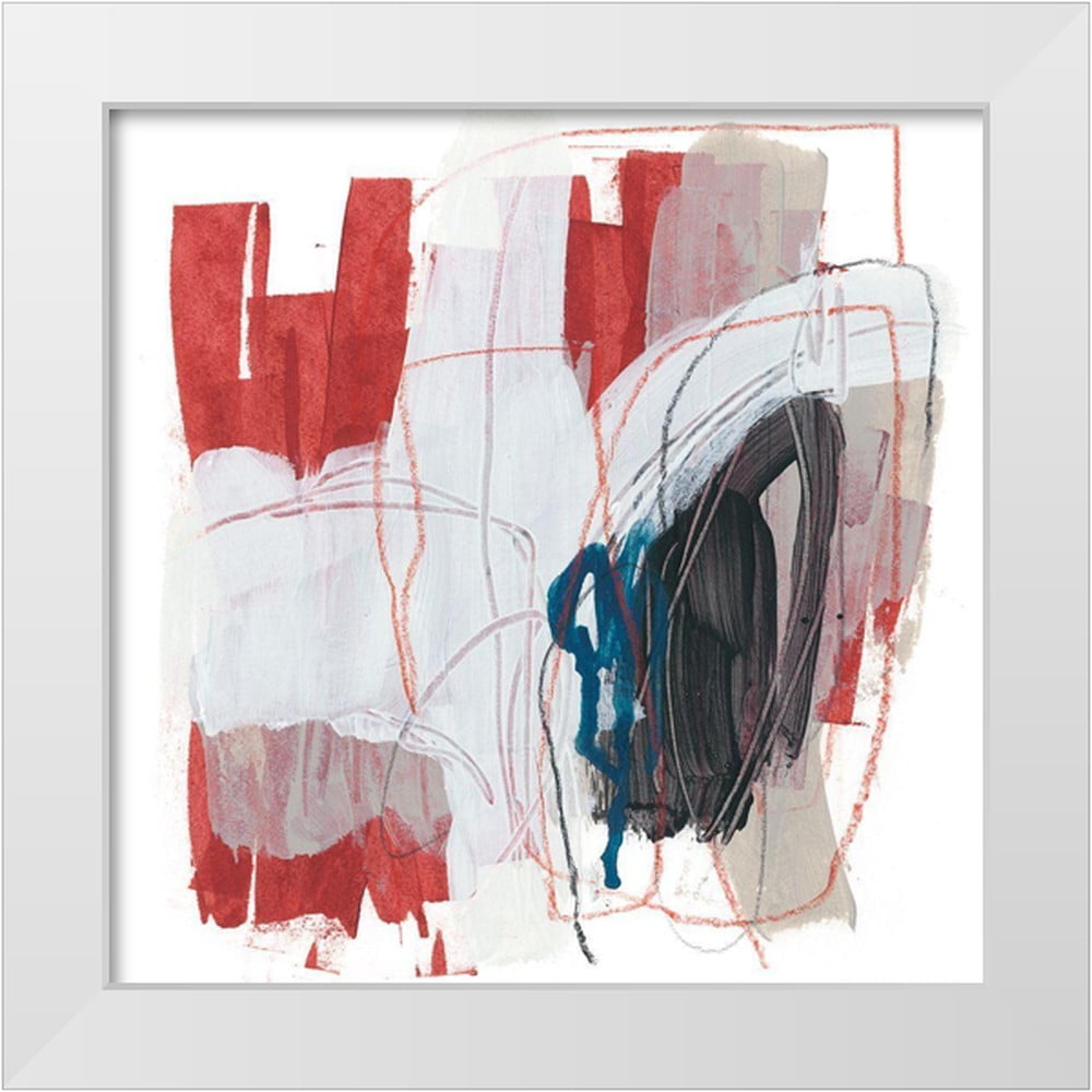 Vess, June Erica 20x20 White Modern Wood Framed Museum Art Print Titled ...