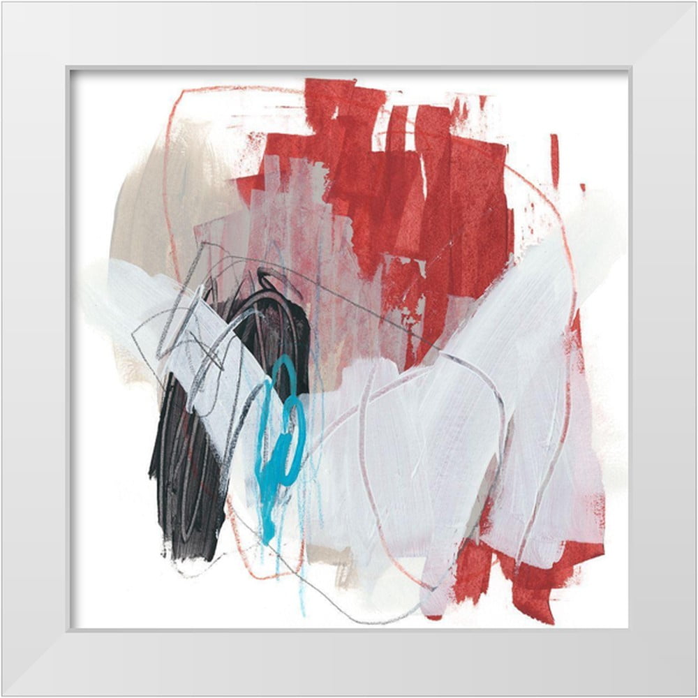 Vess, June Erica 20x20 White Modern Wood Framed Museum Art Print Titled ...