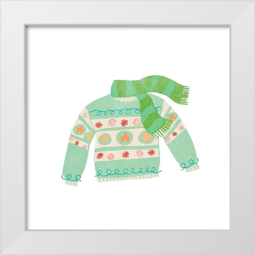 Vess, June Erica 20x20 White Modern Wood Framed Museum Art Print Titled ...