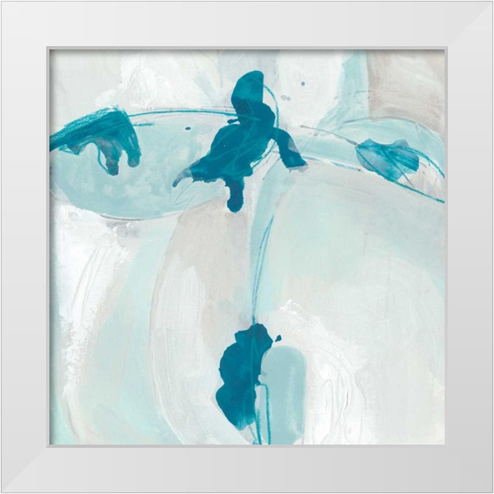 Vess, June Erica 20x20 White Modern Wood Framed Museum Art Print Titled - Trace Echo I - Walmart.com