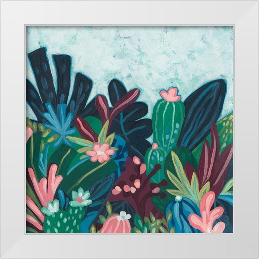 Vess, June Erica 20x20 White Modern Wood Framed Museum Art Print Titled ...