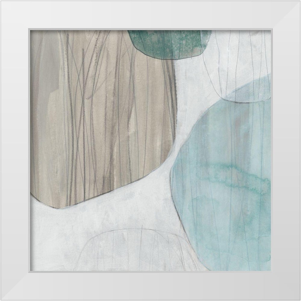 Vess, June Erica 20x20 White Modern Wood Framed Museum Art Print Titled ...
