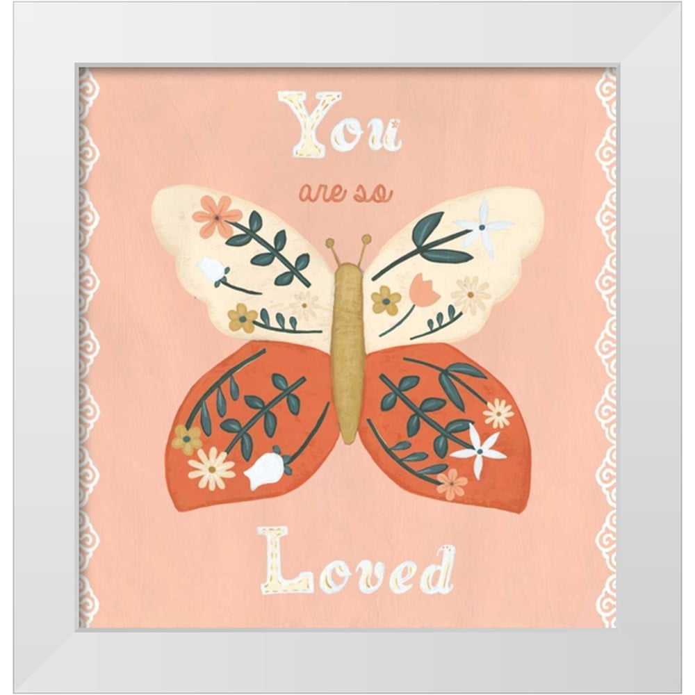 Vess, June Erica 20x21 White Modern Wood Framed Museum Art Print Titled ...