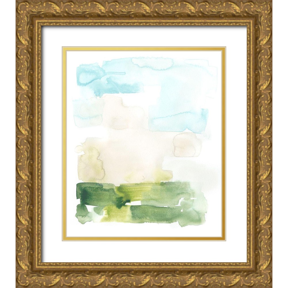 Vess, June Erica 20x23 Gold Ornate Wood Framed with Double Matting ...