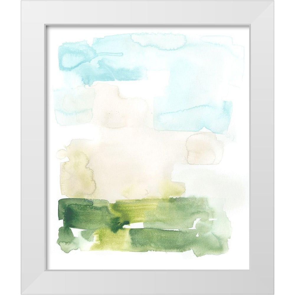 Vess, June Erica 20x23 White Modern Wood Framed Museum Art Print Titled ...