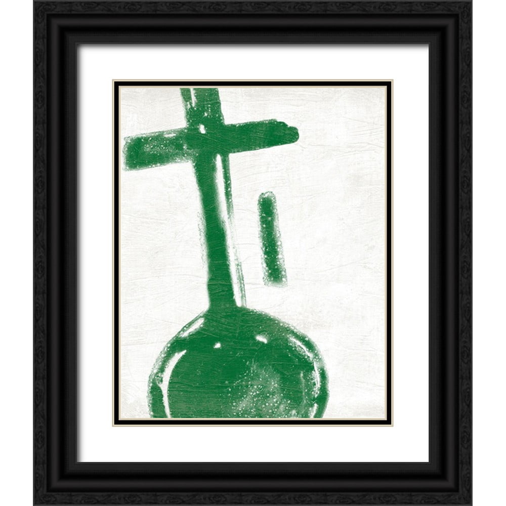 Vess, June Erica 20x24 Black Ornate Wood Framed with Double Matting ...
