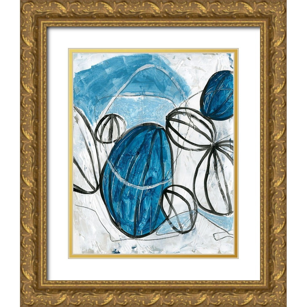 Vess, June Erica 20x24 Gold Ornate Wood Framed with Double Matting ...