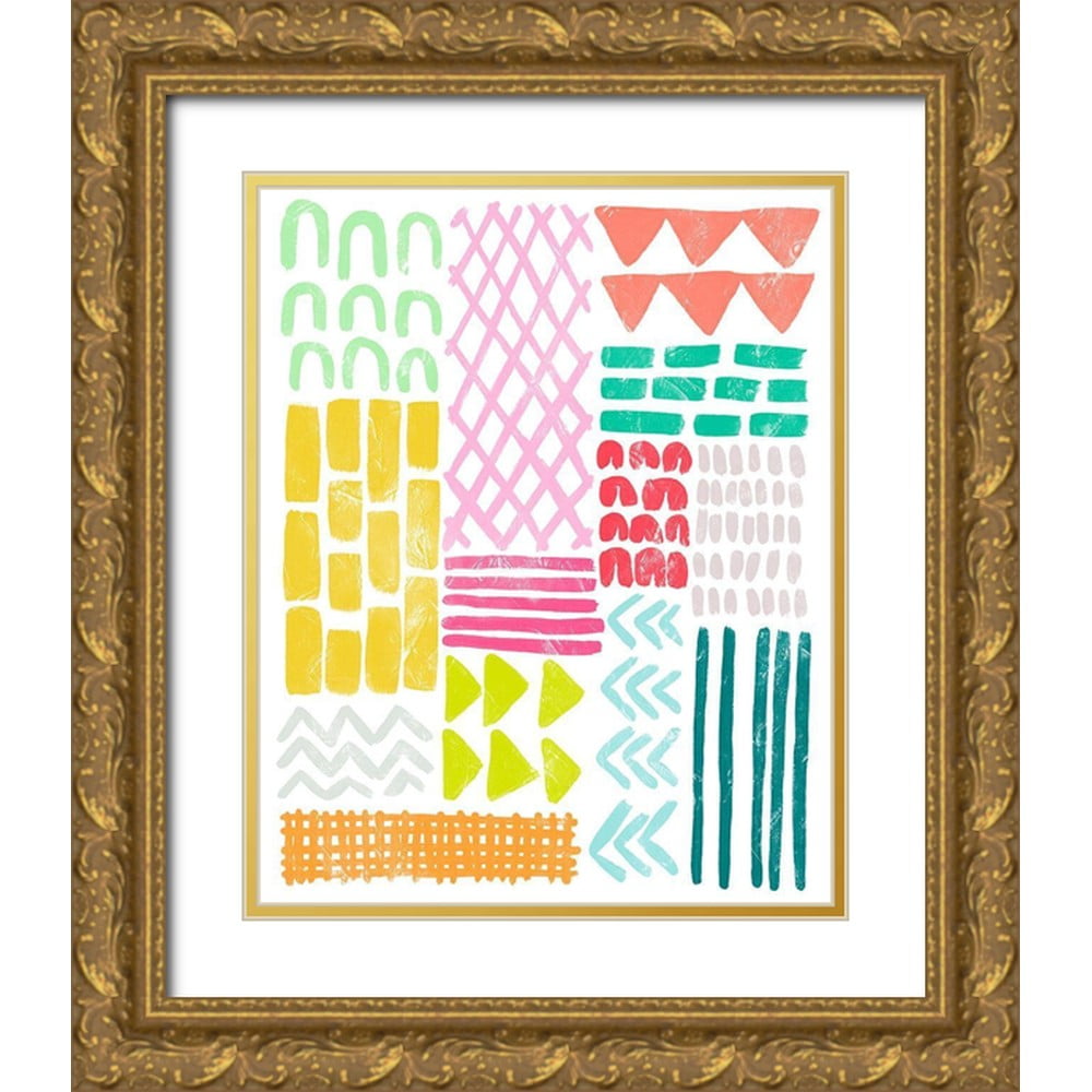 Vess, June Erica 20x24 Gold Ornate Wood Framed with Double Matting ...