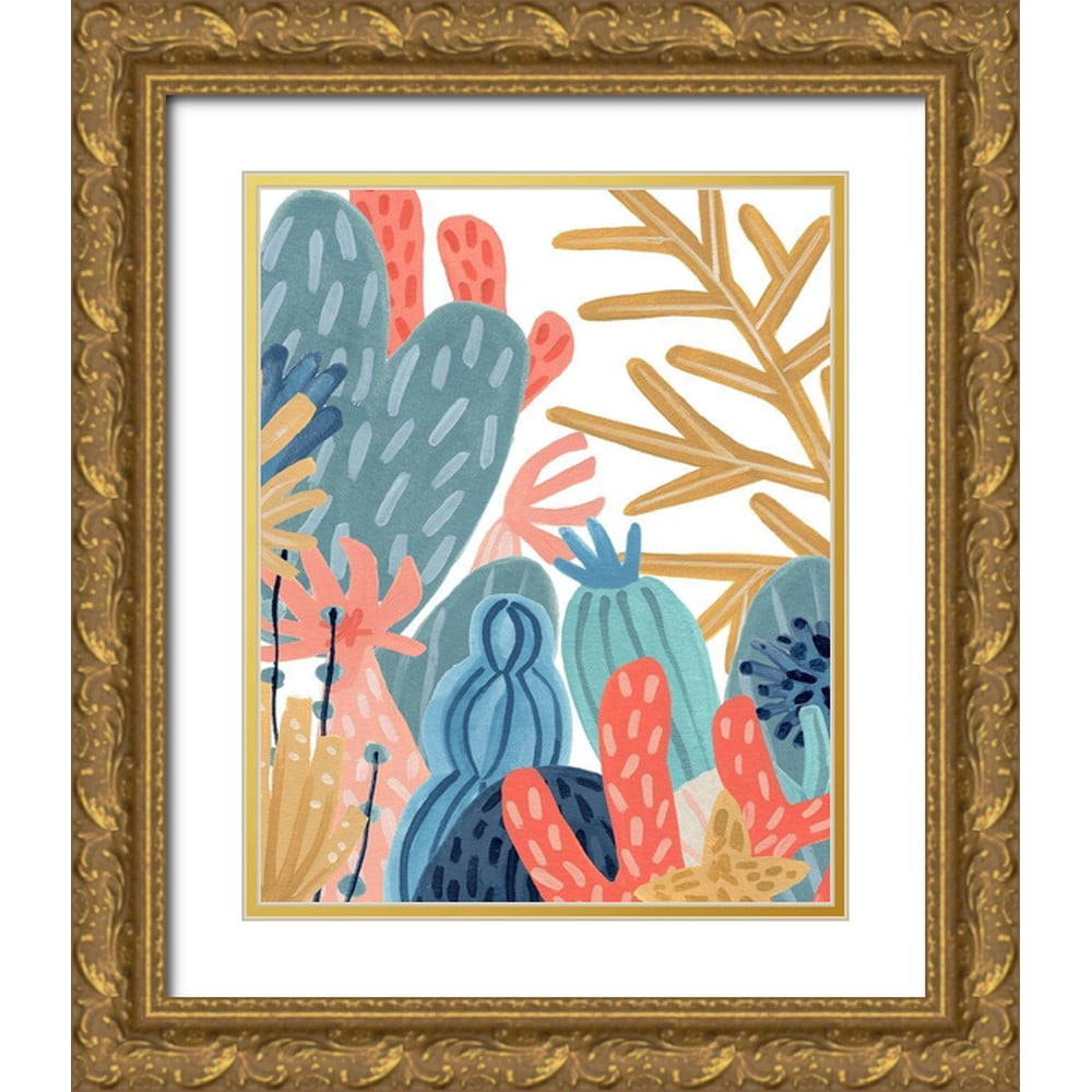 Vess, June Erica 20x24 Gold Ornate Wood Framed with Double Matting ...