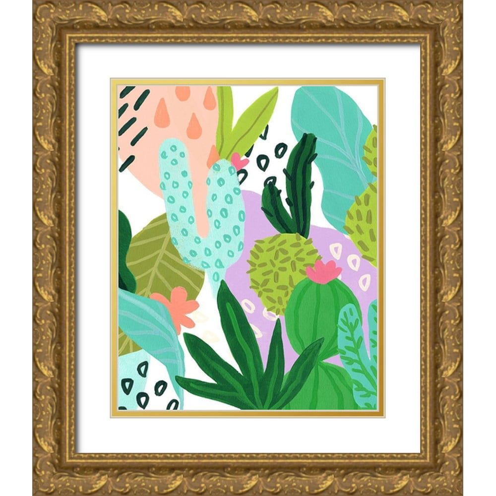 Vess, June Erica 20x24 Gold Ornate Wood Framed with Double Matting ...
