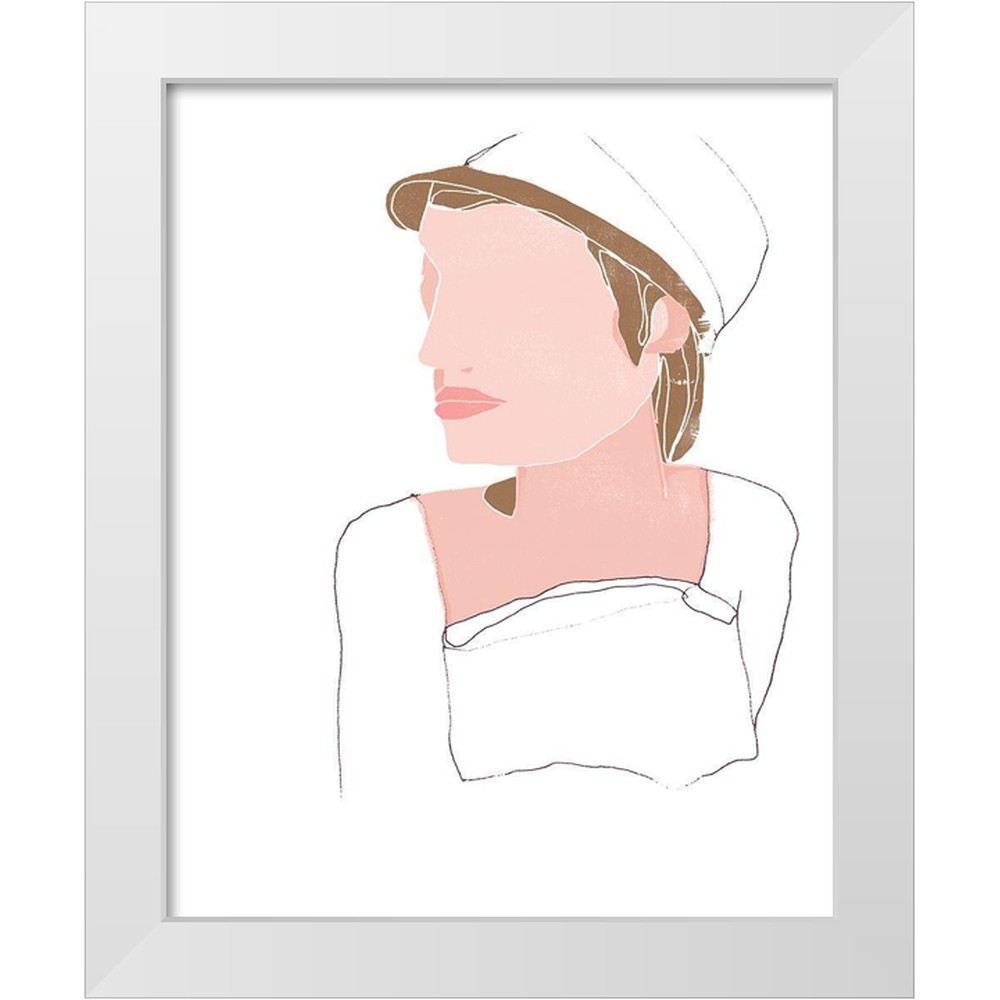 Vess, June Erica 20x24 White Modern Wood Framed Museum Art Print Titled ...