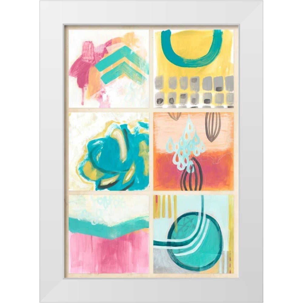 Vess, June Erica 23x32 White Modern Wood Framed Museum Art Print Titled ...