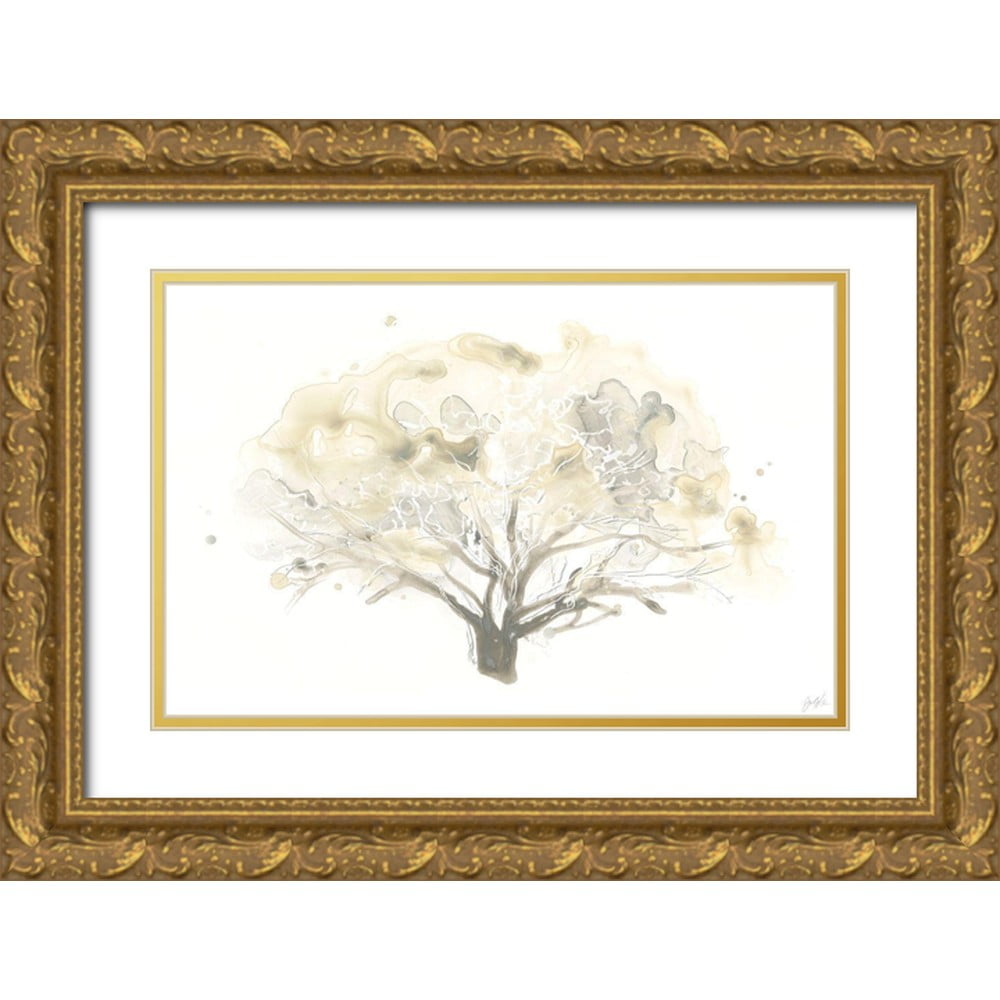 Vess, June Erica 24x17 Gold Ornate Wood Framed with Double Matting ...