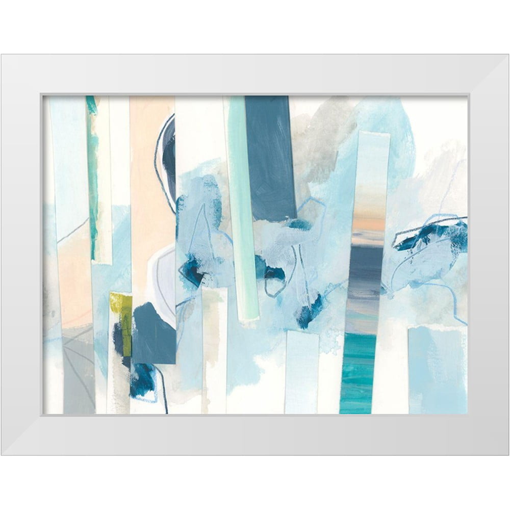 Vess, June Erica 24x19 White Modern Wood Framed Museum Art Print Titled ...