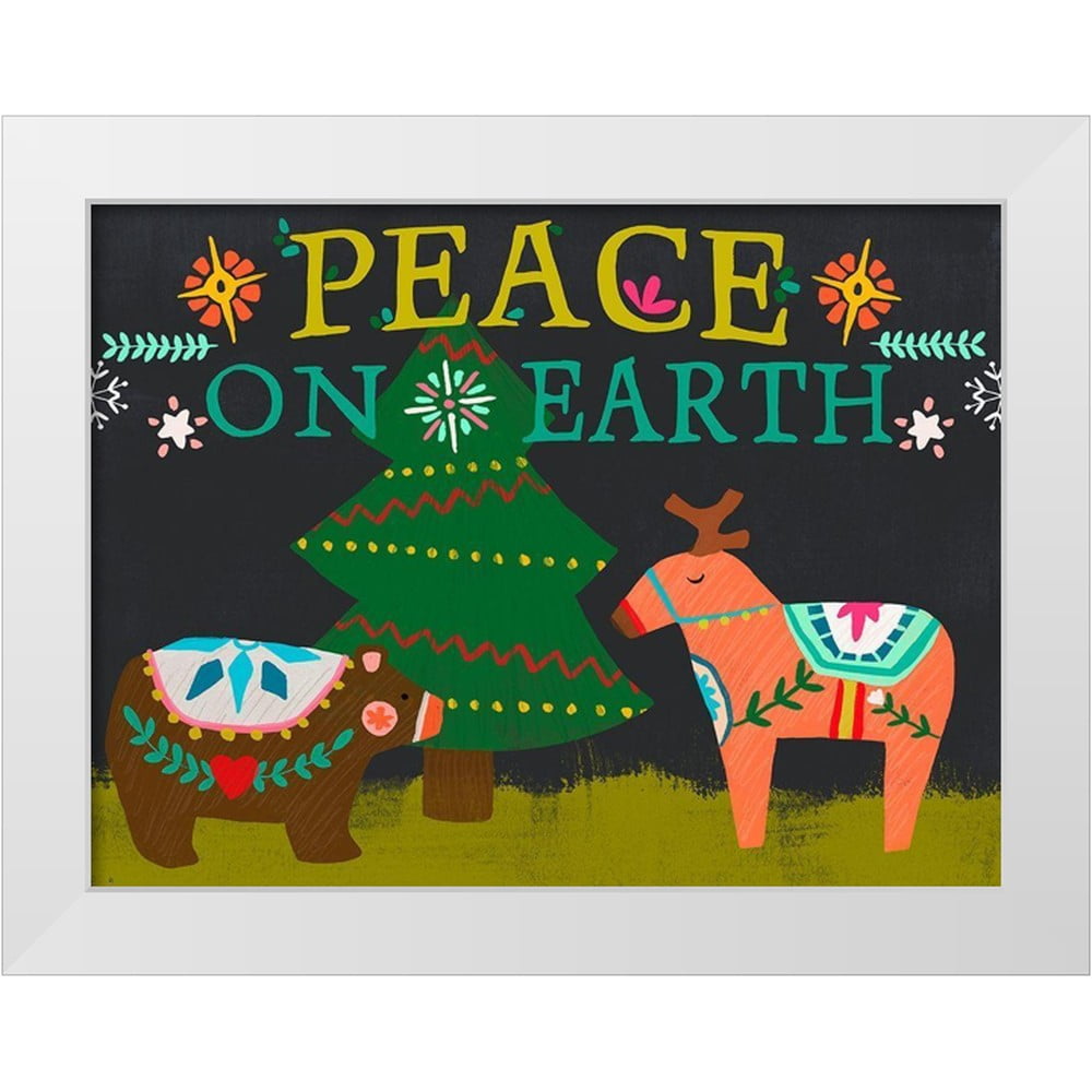 Vess, June Erica 24x19 White Modern Wood Framed Museum Art Print Titled ...