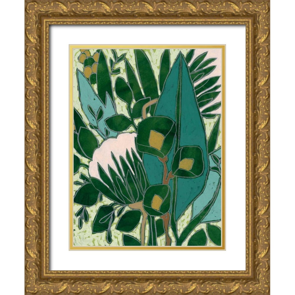 Vess, June Erica 25x32 Gold Ornate Wood Framed with Double Matting ...
