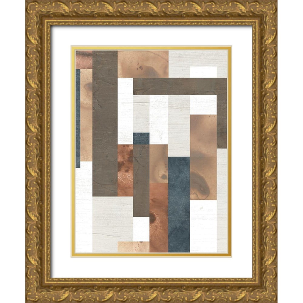 Vess, June Erica 25x32 Gold Ornate Wood Framed with Double Matting ...