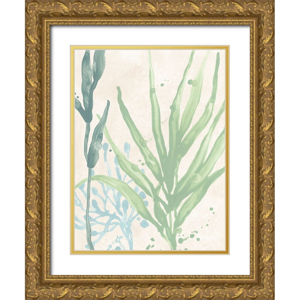 Vess, June Erica 25x32 Gold Ornate Wood Framed with Double Matting ...