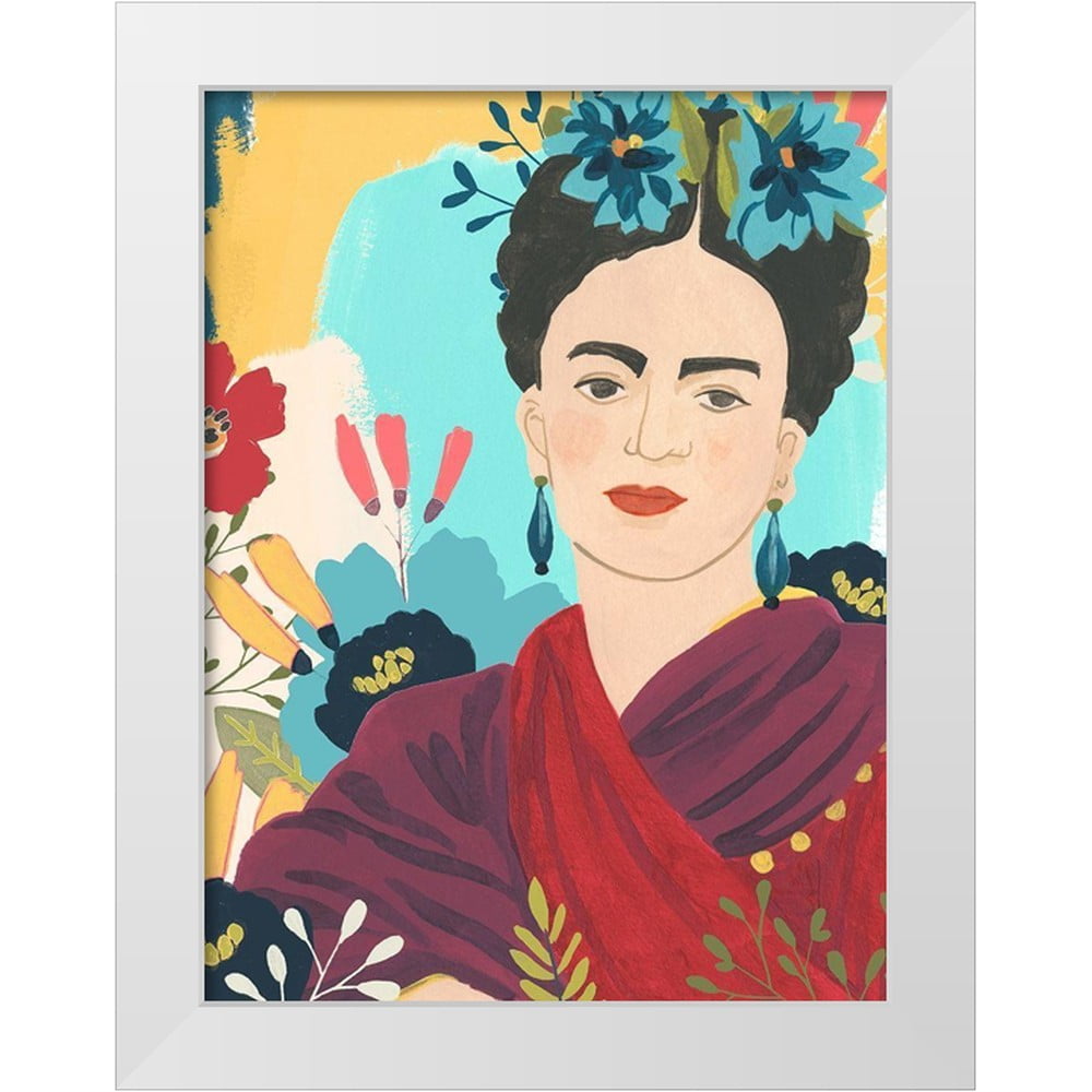 Vess, June Erica 25x32 White Modern Wood Framed Museum Art Print Titled ...