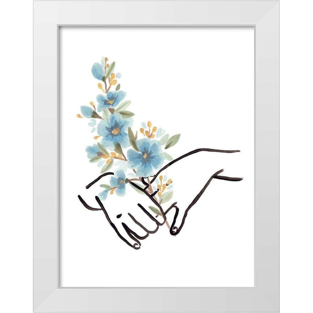 Vess, June Erica 25x32 White Modern Wood Framed Museum Art Print Titled ...