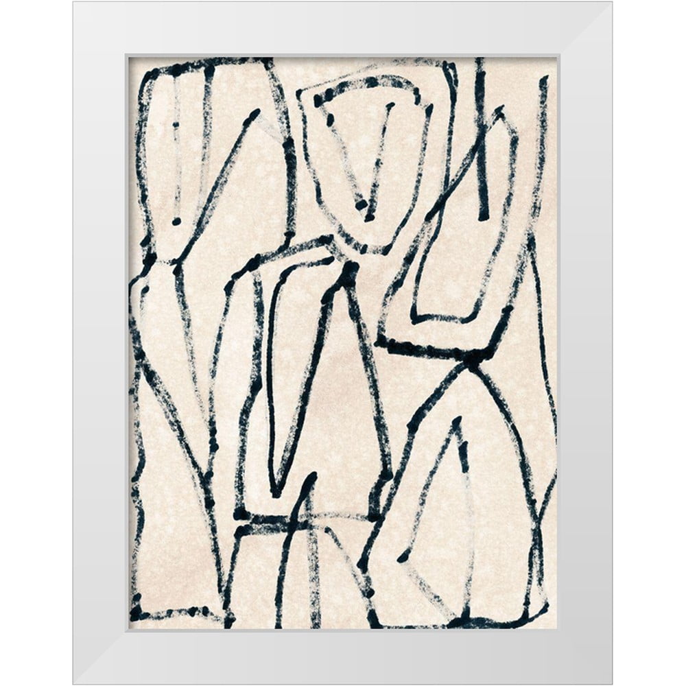 Vess, June Erica 25x32 White Modern Wood Framed Museum Art Print Titled ...